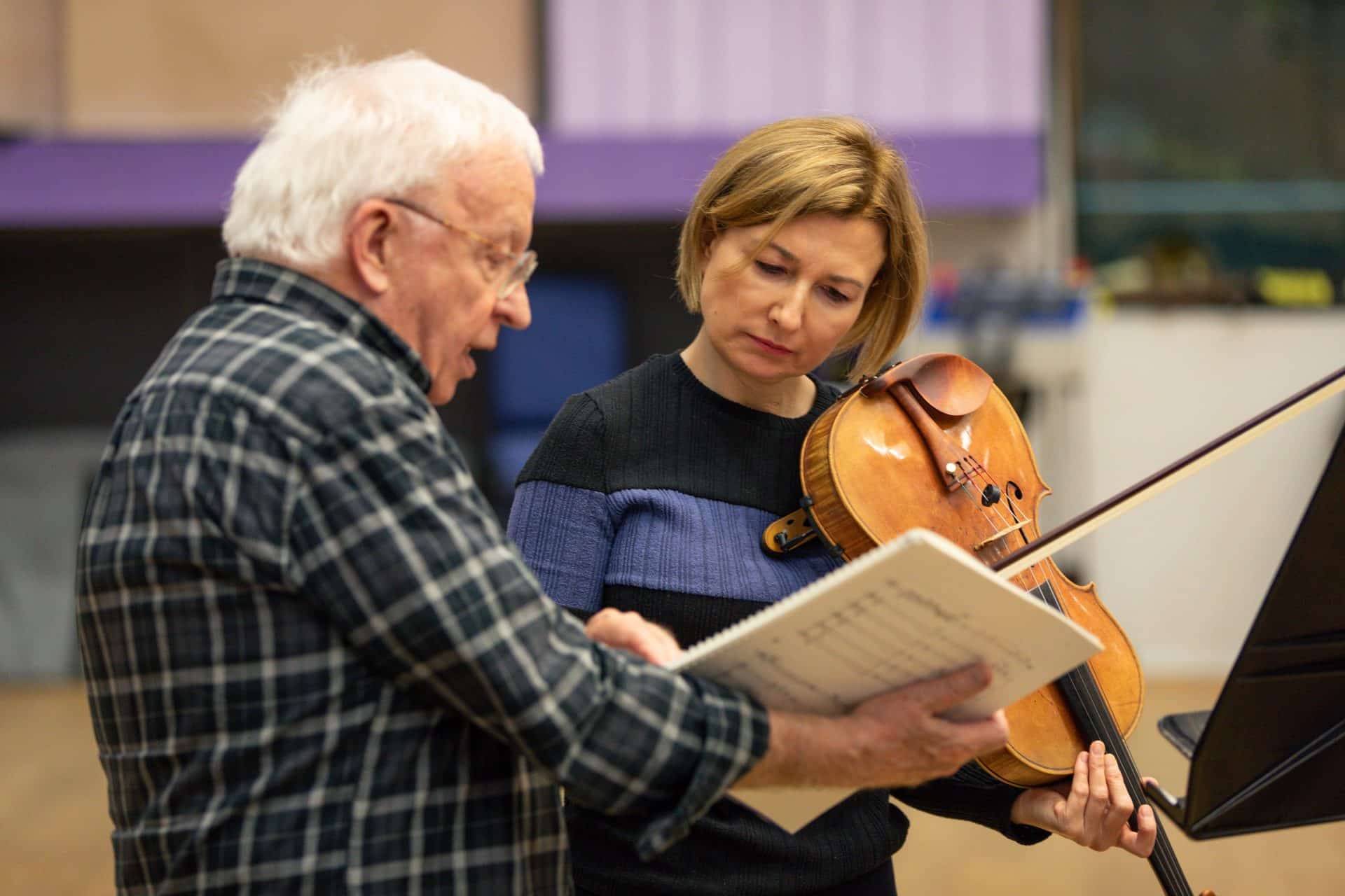 Gregson in the Recording Studio - Edward Gregson